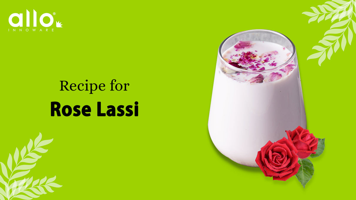 Rose Lassi Recipe - Allo Recipies – Allo Innoware