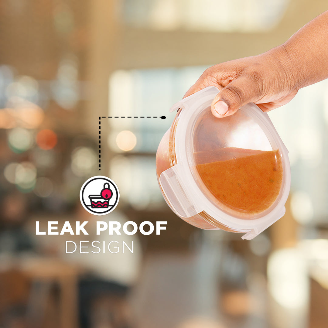 Allo Food Safe Glass Containers with Lids, 450°C Oven Microwave Safe C ...